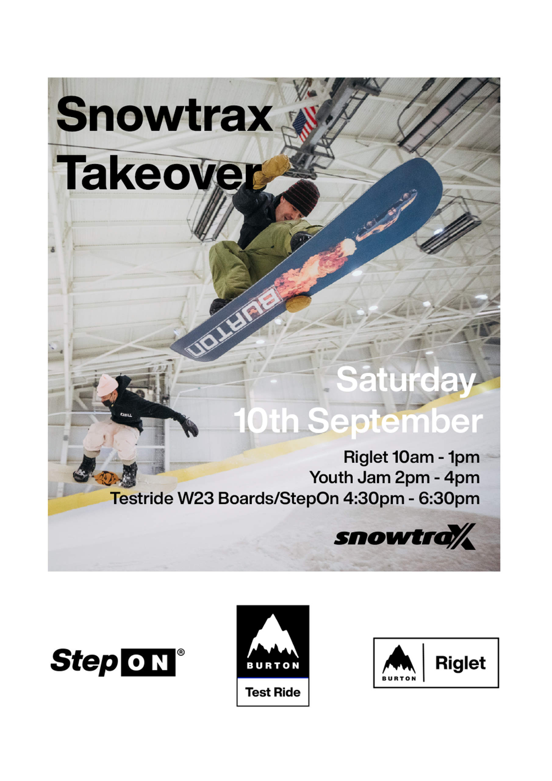 Burton x Snowtrax Day - Snowtrax Alpine Activity Centre Dorset UK